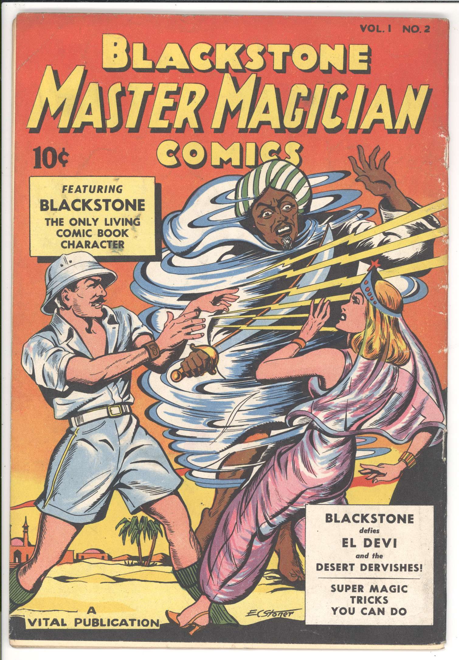 Blackstone Master Magician Comics #2 in 3.0